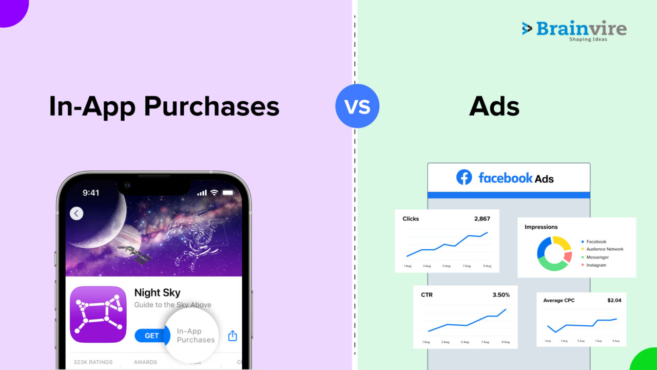 Mobile App Monetization Models: In App Purchase Vs Ads