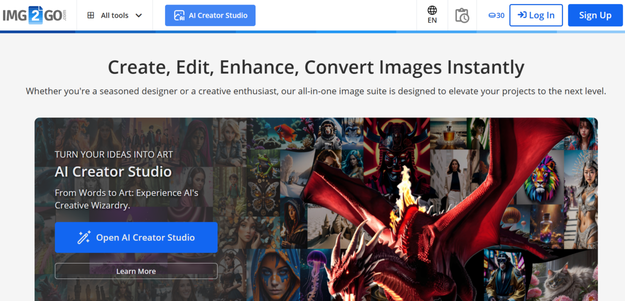 Top AI-Driven Image Generation and Editing Tools for 2024