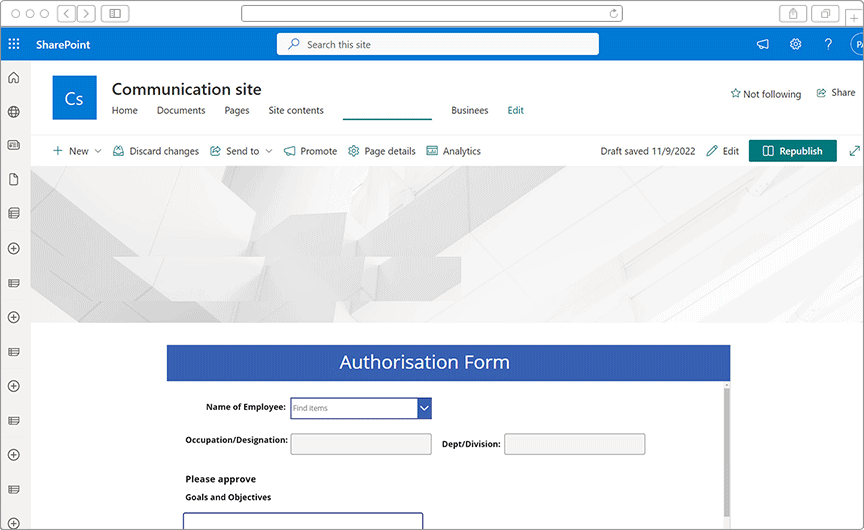 SharePoint Integration To Monitor Paperless Travel Expenditure