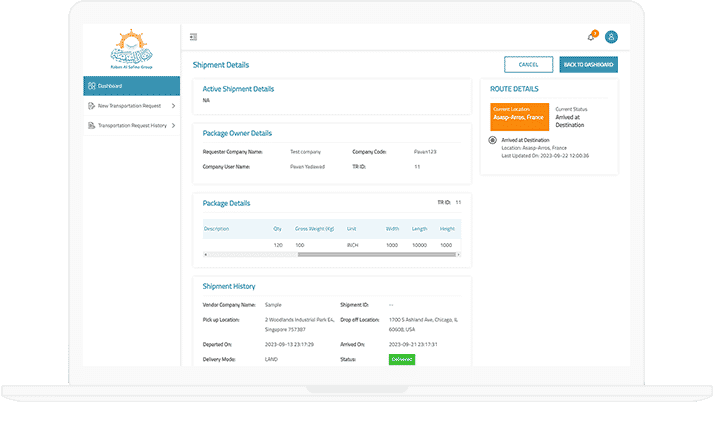 Develops A Platform for Quote and Consignment Tracking