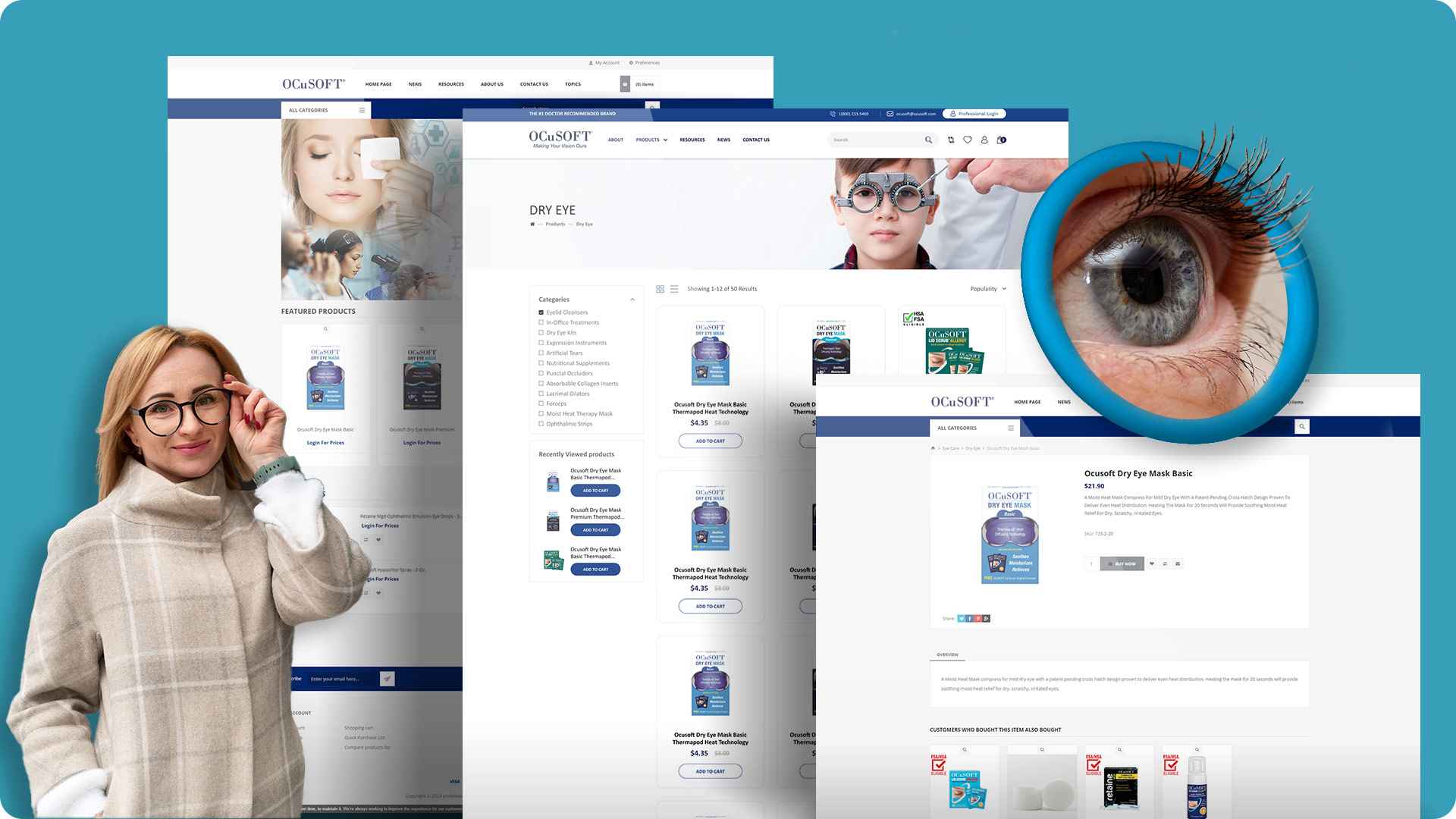 OCuOSFT Enables Custom Microsite for Healthcare Professionals