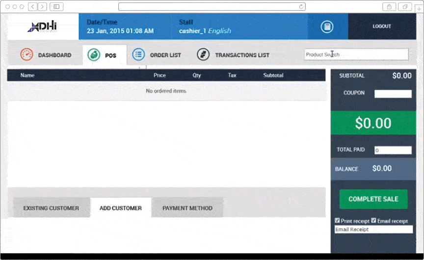 DHI POS Portfolio - Brainvire