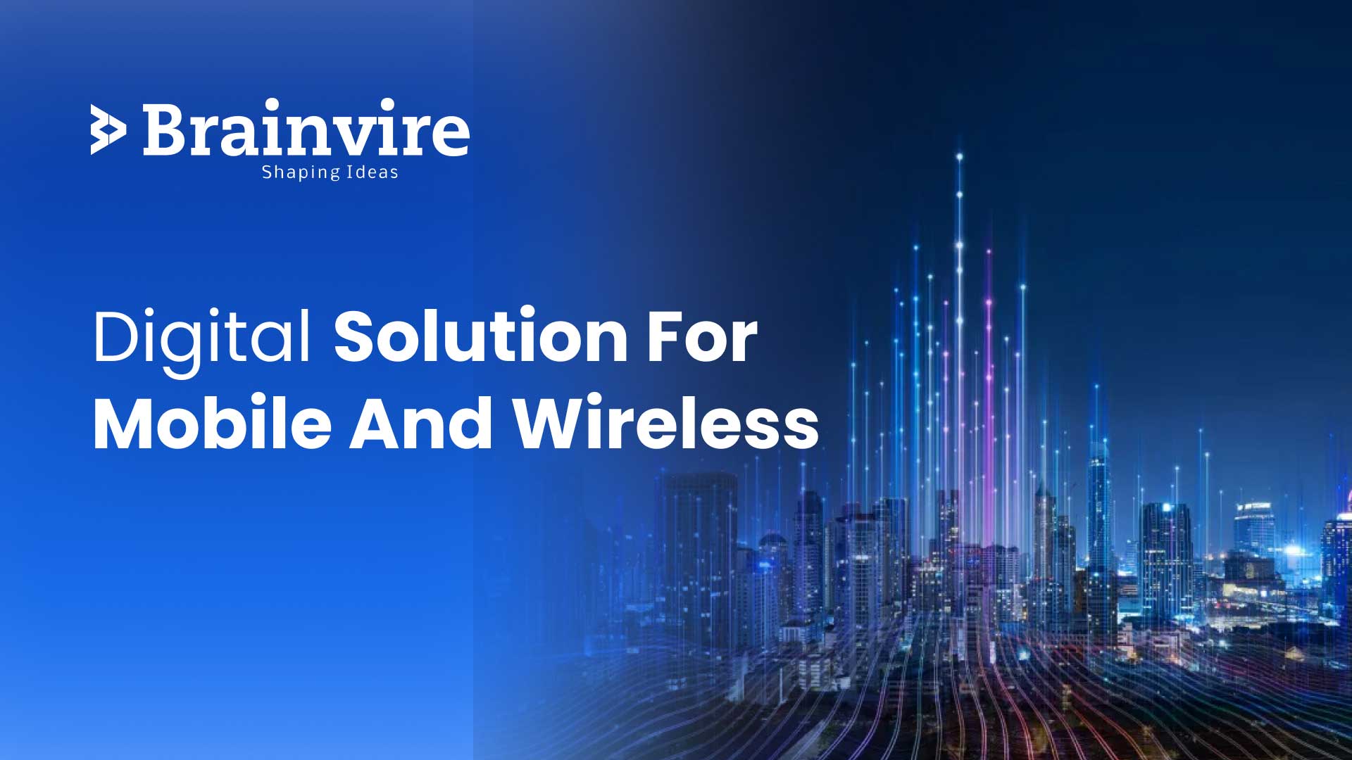 Wireless Mobility solution with web development services