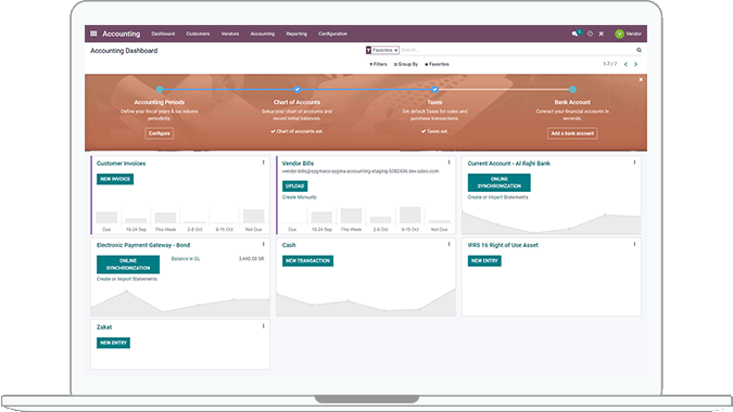 Accounting System Integration Using Odoo for a Customized Online Store