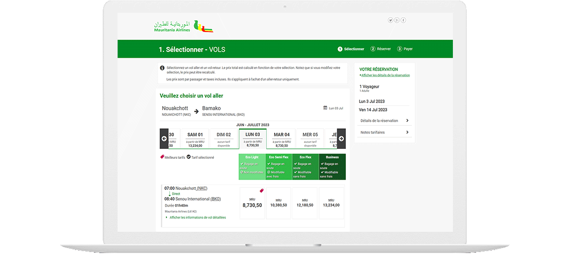 Enterprise Resource Planning (ERP) solution for Airline Industry