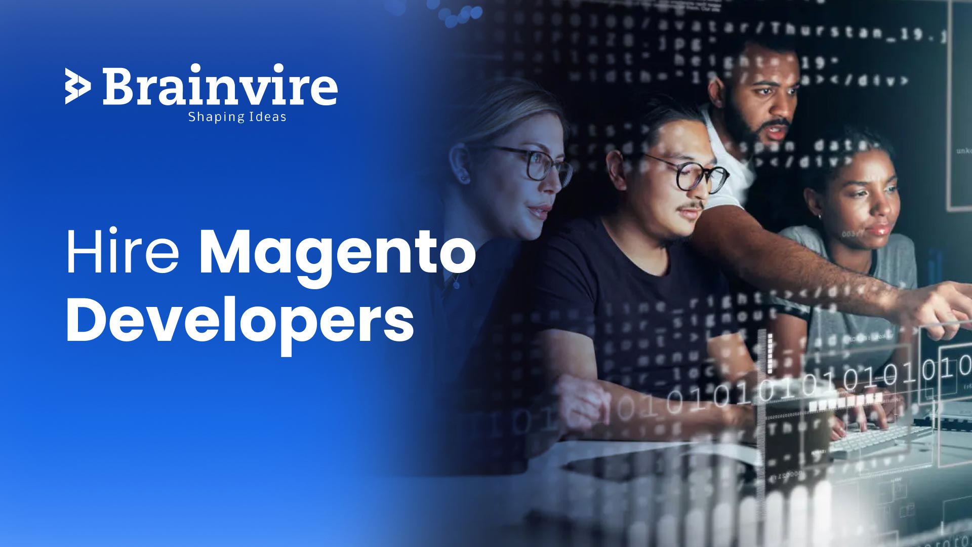 Hire Magento Developers | Hire Magento 2 Developer | Brainvire