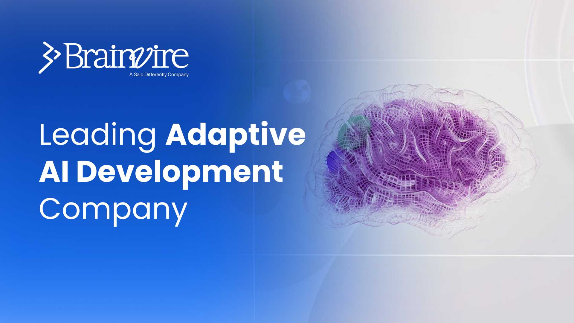 Top Ranked Adaptive AI Development Services Company